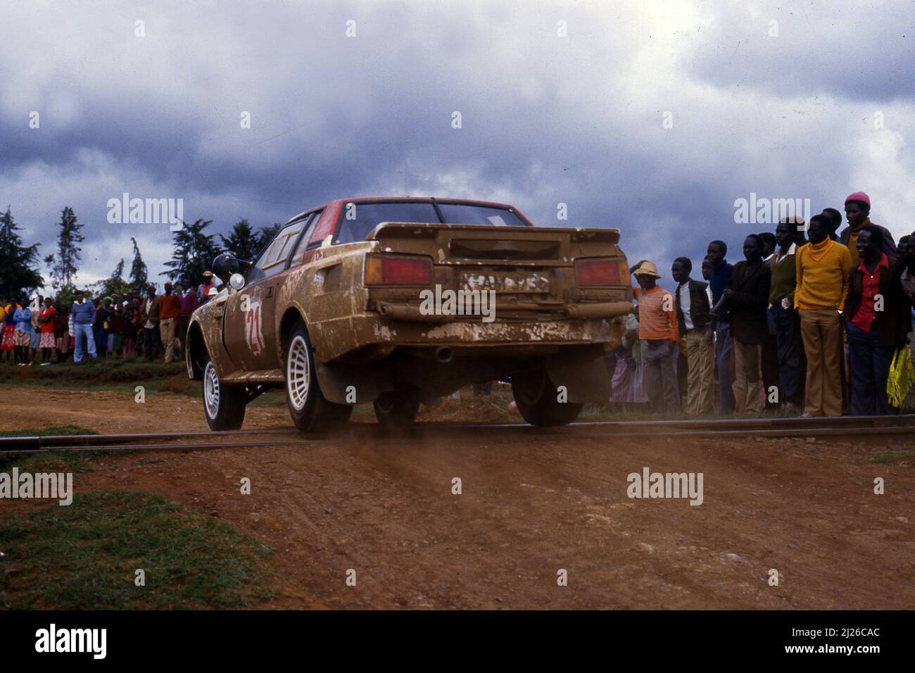 Juha Kankkunen (FIN) Fred Gallagher (GBR) Toyota Celica Twincam Turbo ...
