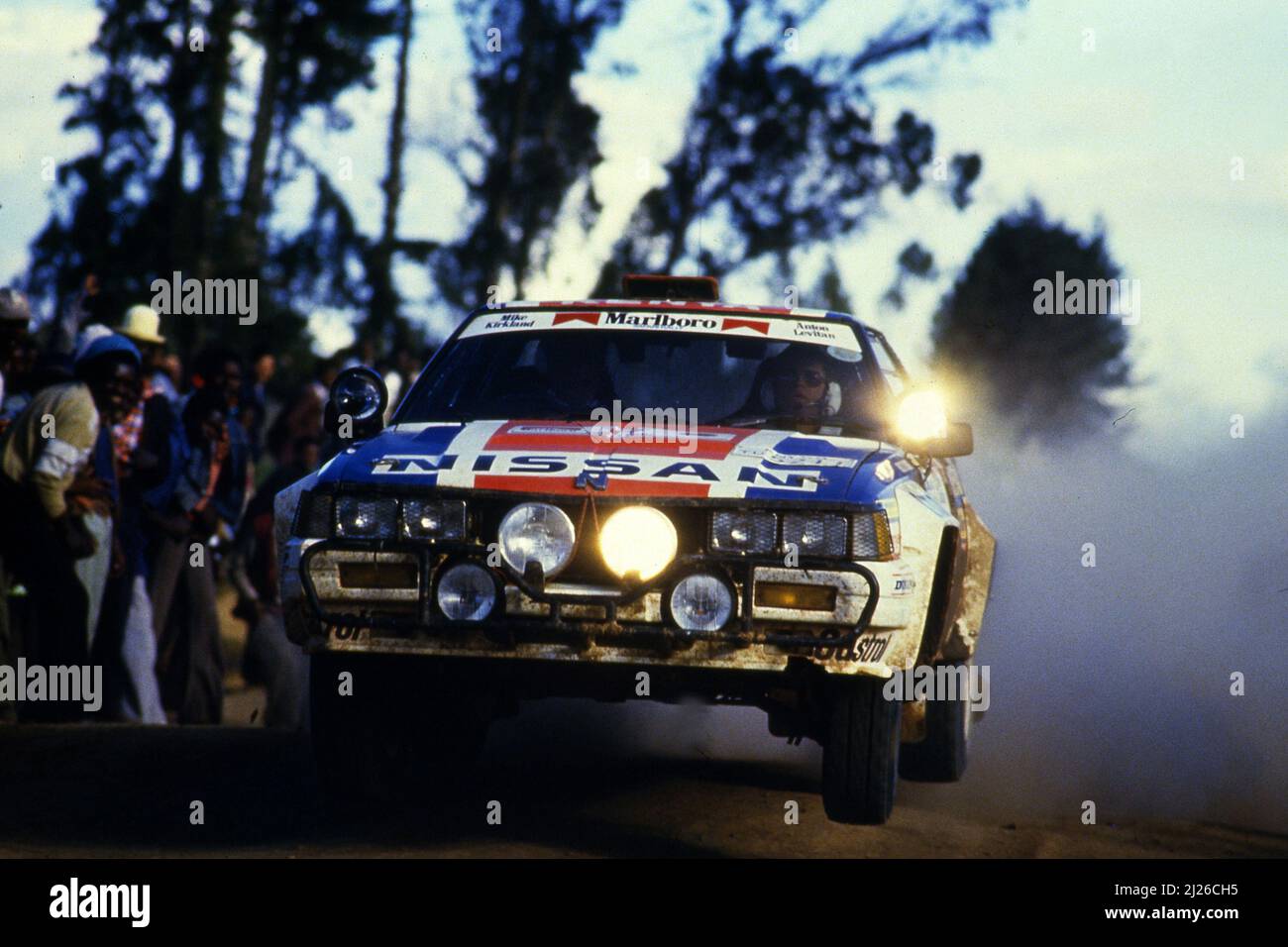 Mike Kirkland (EAK) Anton Levitan (EAK) Nissan 240RS GrB DT Dobie & Co ...