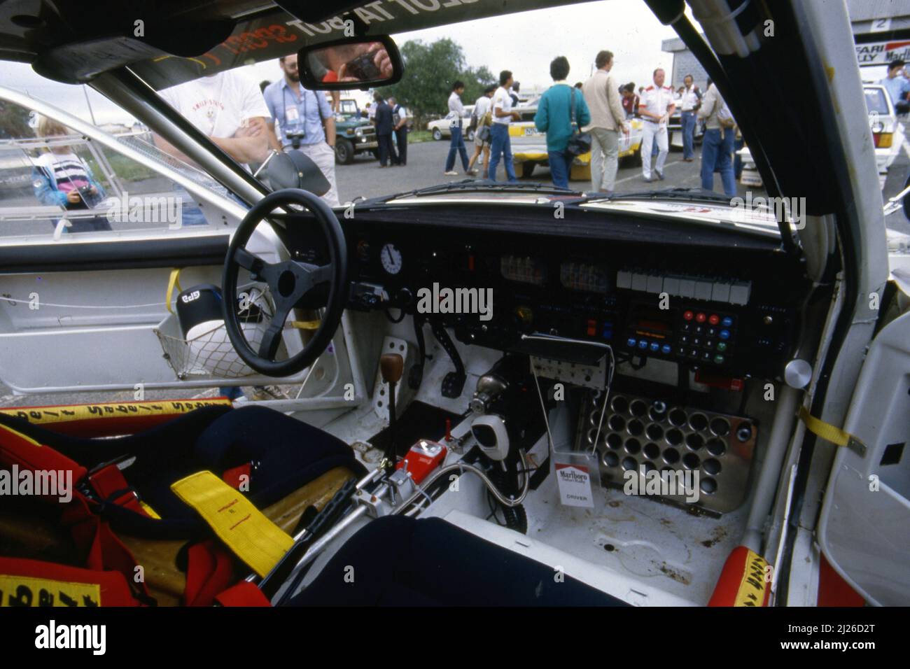 Lancia Rally 037 GrB Lancia Martini Racing Cokpit Stock Photo - Alamy