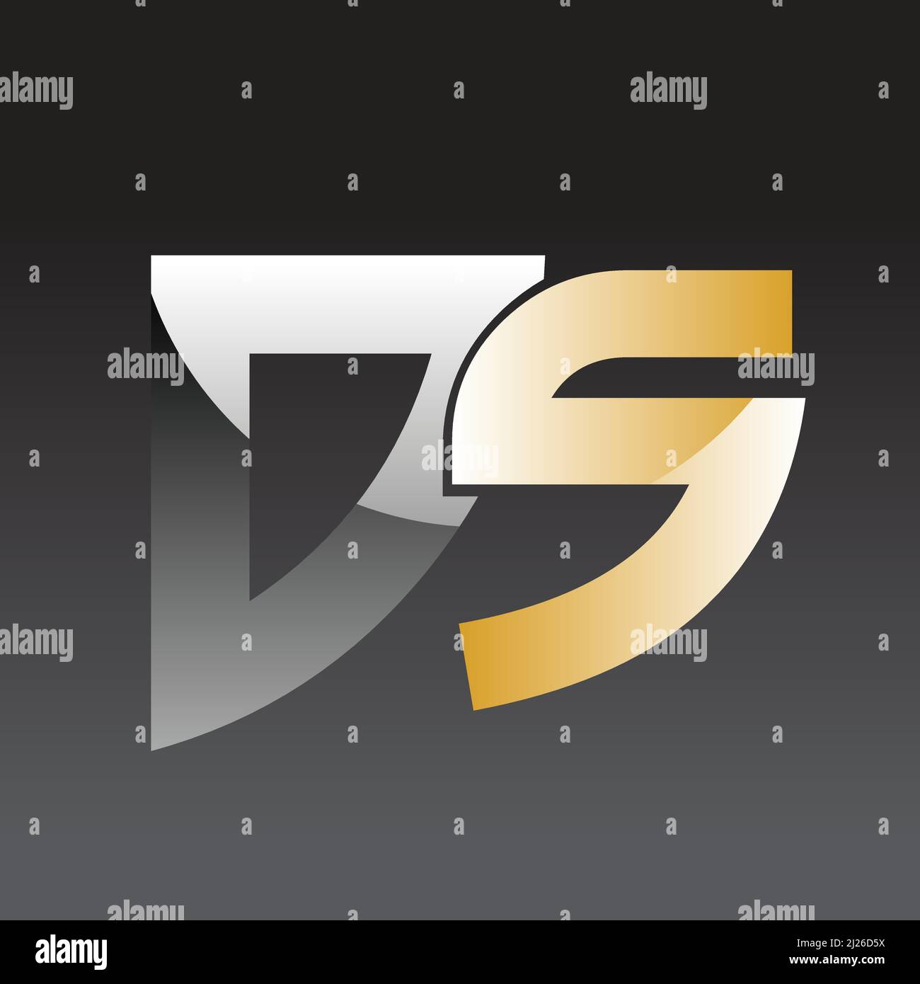 Alphabet letters Initials Monogram logo DS, SD, D and S Stock Vector ...