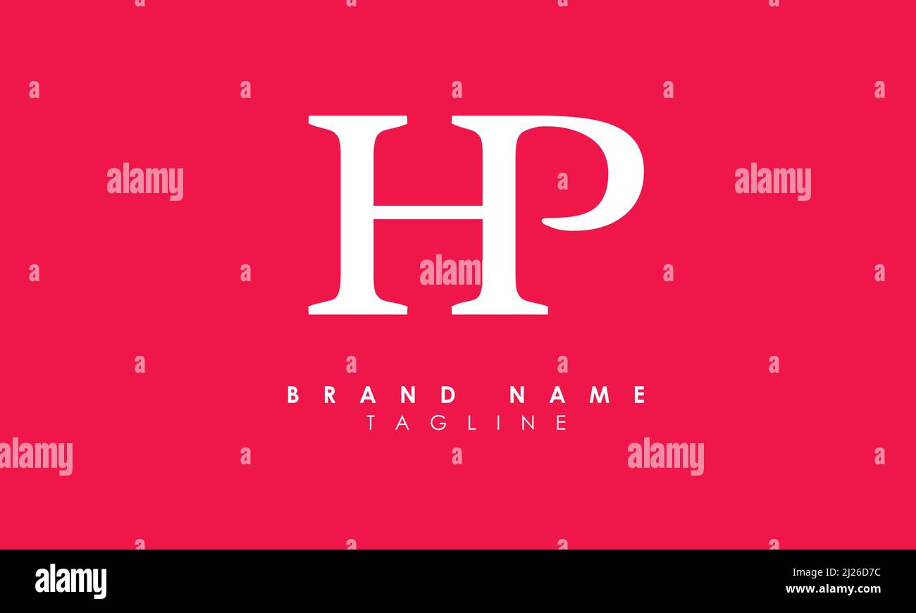 Alphabet letters Initials Monogram logo hp, PH, H and P Stock Vector ...