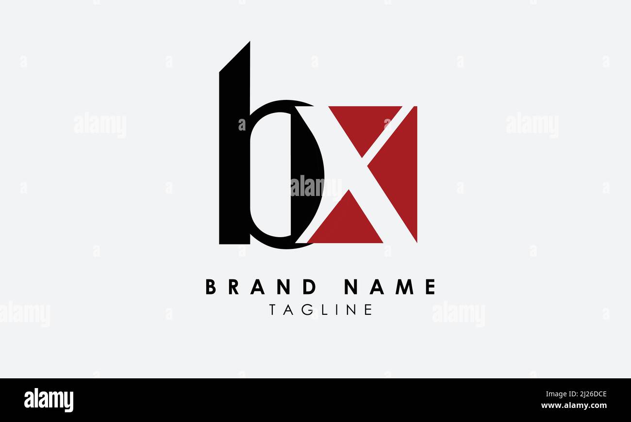Alphabet letters Initials Monogram logo BX, XB, B and X Stock Vector Image & Art - Alamy