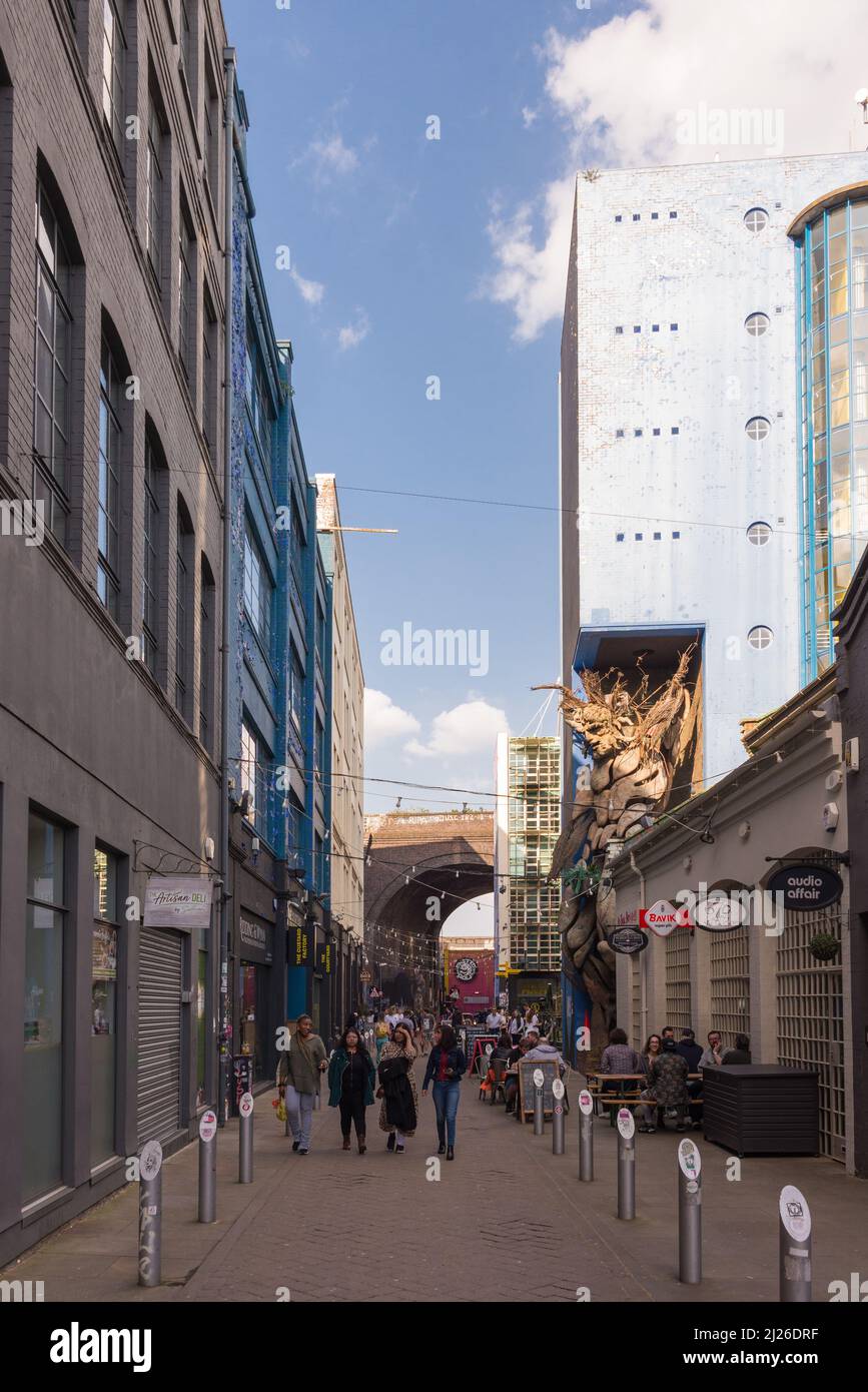 The Custard Factory in Digbeth, Birmingham Stock Photo - Alamy