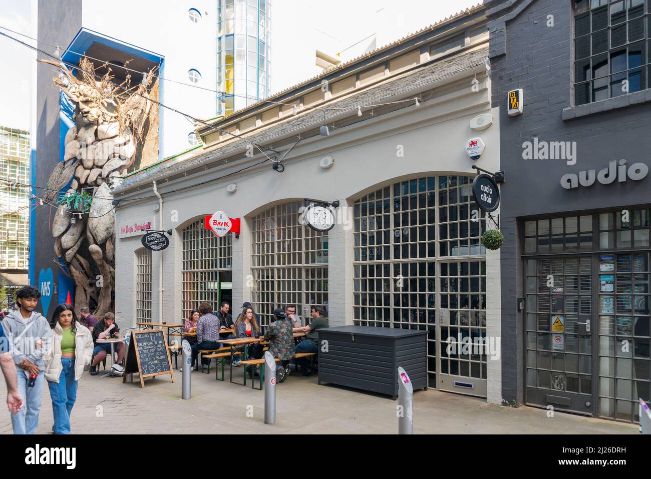The Custard Factory in Digbeth, Birmingham Stock Photo - Alamy