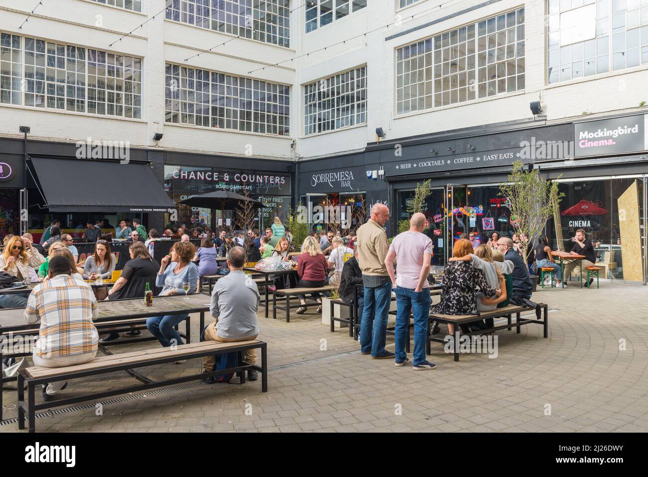 The Custard Factory in Digbeth, Birmingham Stock Photo - Alamy
