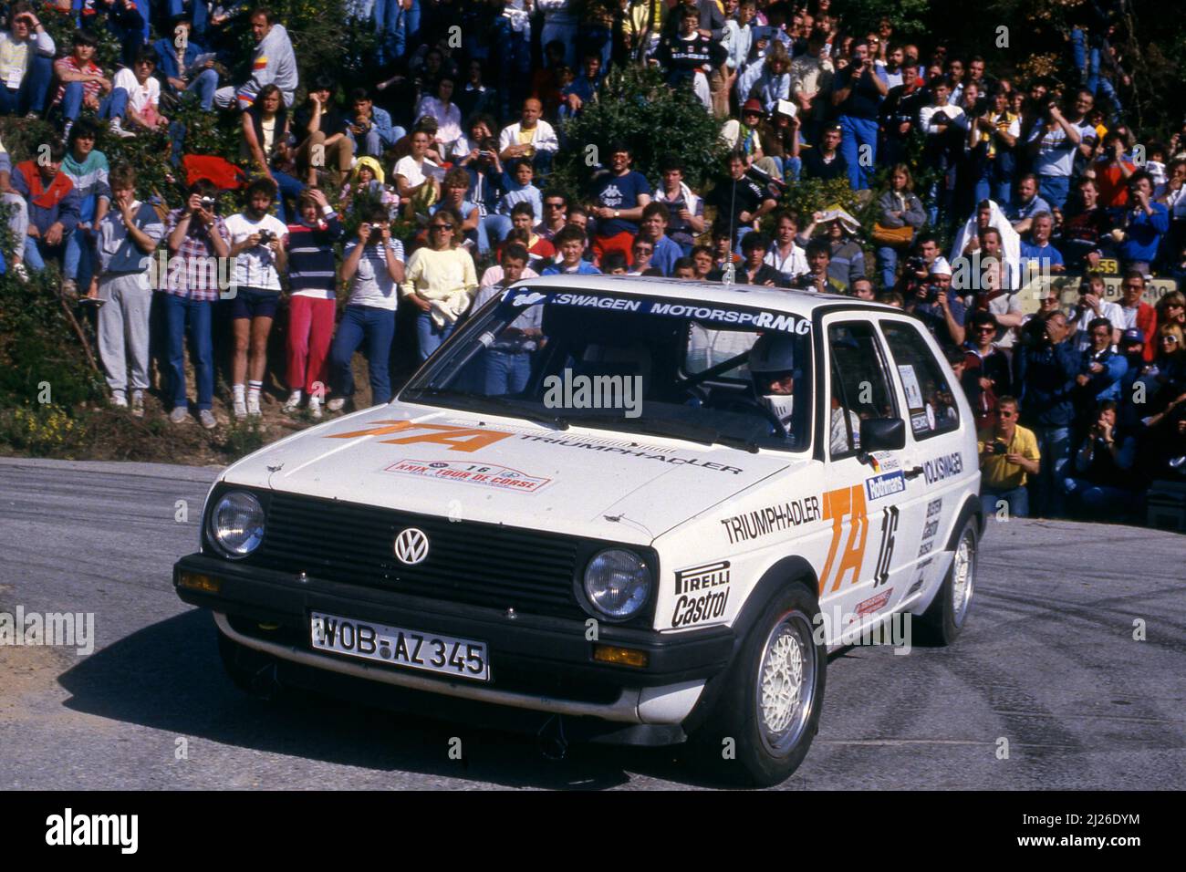 Jochi Kleint (GER) Werner Hohenadel (GER) Volkswagen Golf GTI GrA ...