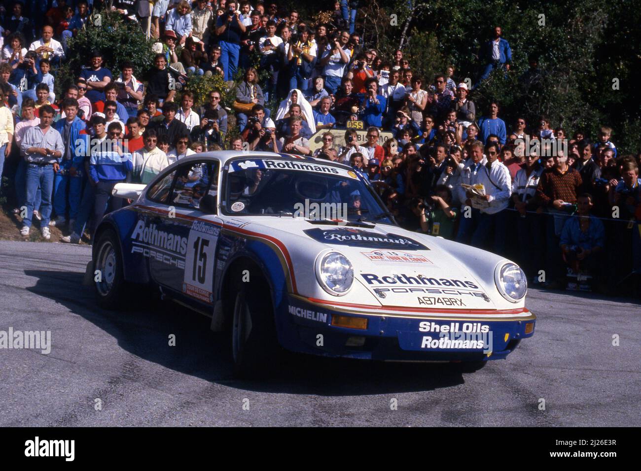 Billy Coleman (IRL) Ronan Morgan (IRL) Porsche 911 SC RS GrB Rothmans ...