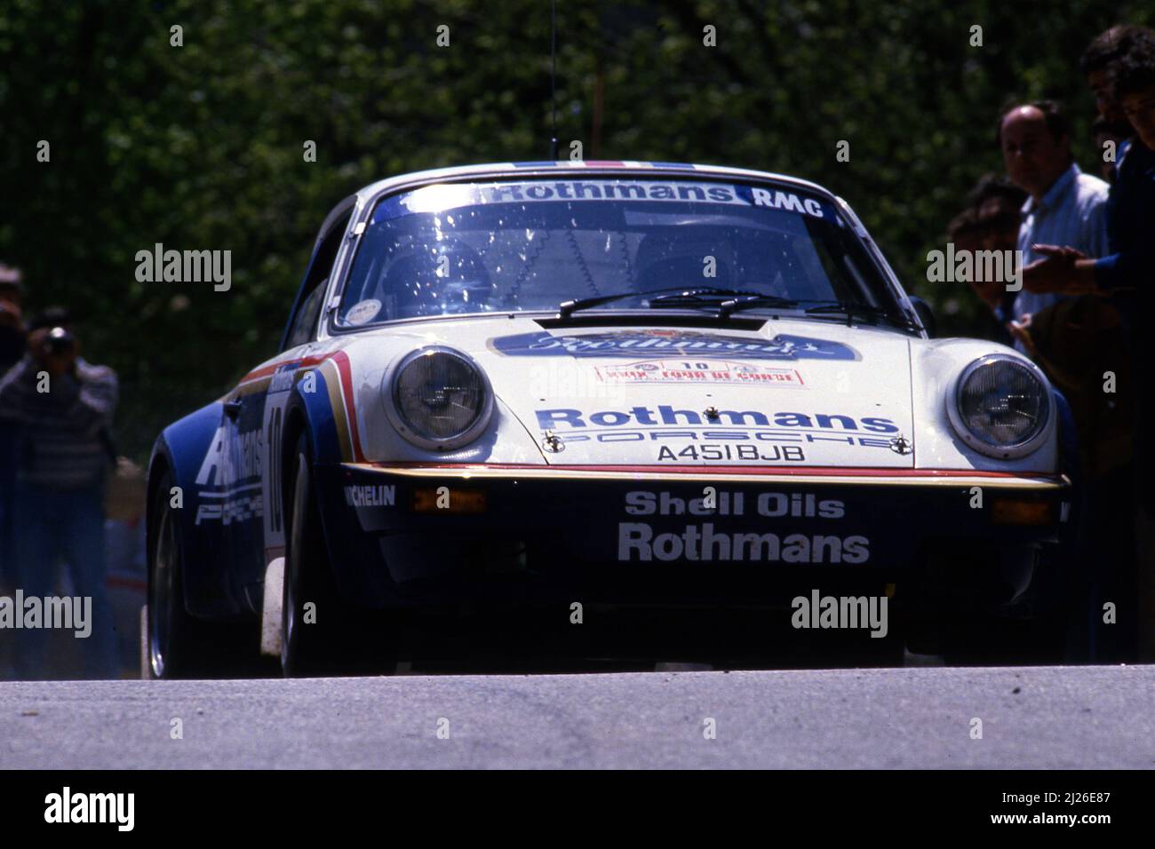 Bernard Beguin (FRA) Jean Jacques Lenne (FRA) Porsche 911 SC RS GrB ...