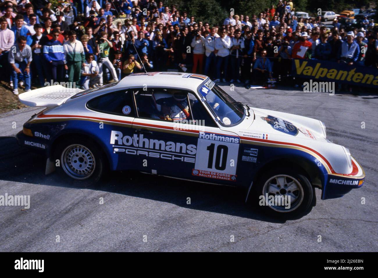 Bernard Beguin (FRA) Jean Jacques Lenne (FRA) Porsche 911 SC RS GrB ...