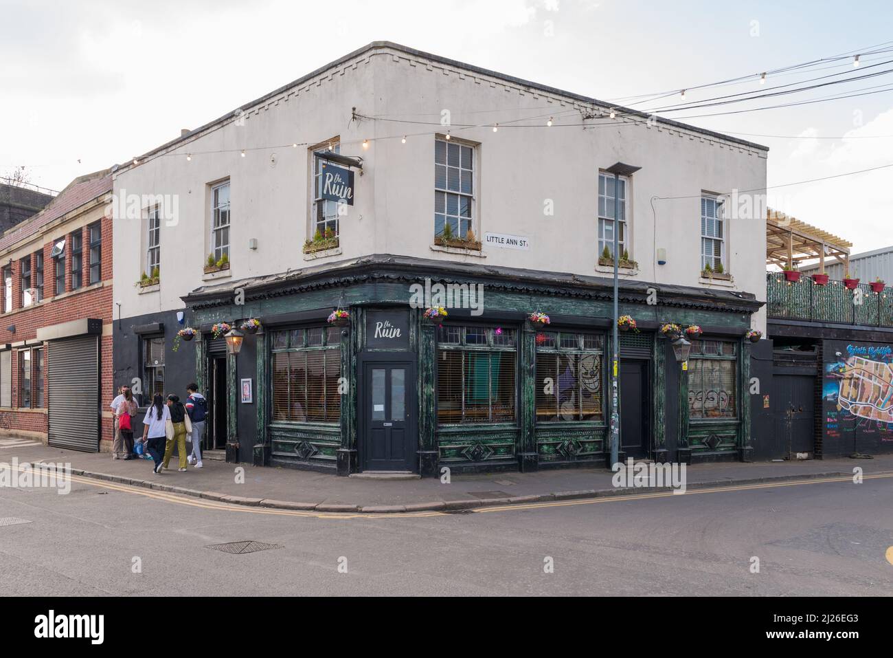 The Ruin pub in Floodgate Street in Digbeth, the creative quarter in ...