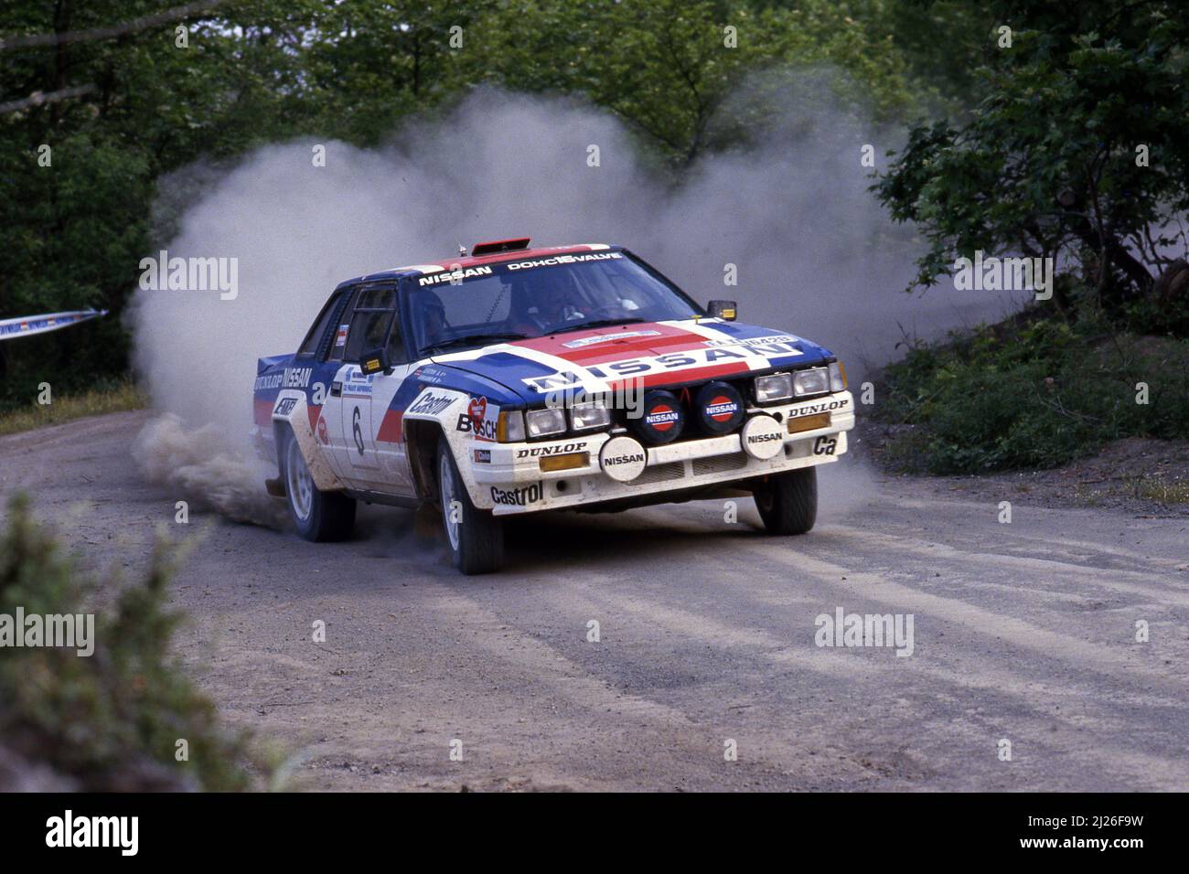 Mike Kirkland (EAK) Anton Levitan (EAK) Nissan 240RS GrB NJ Theocarakis ...