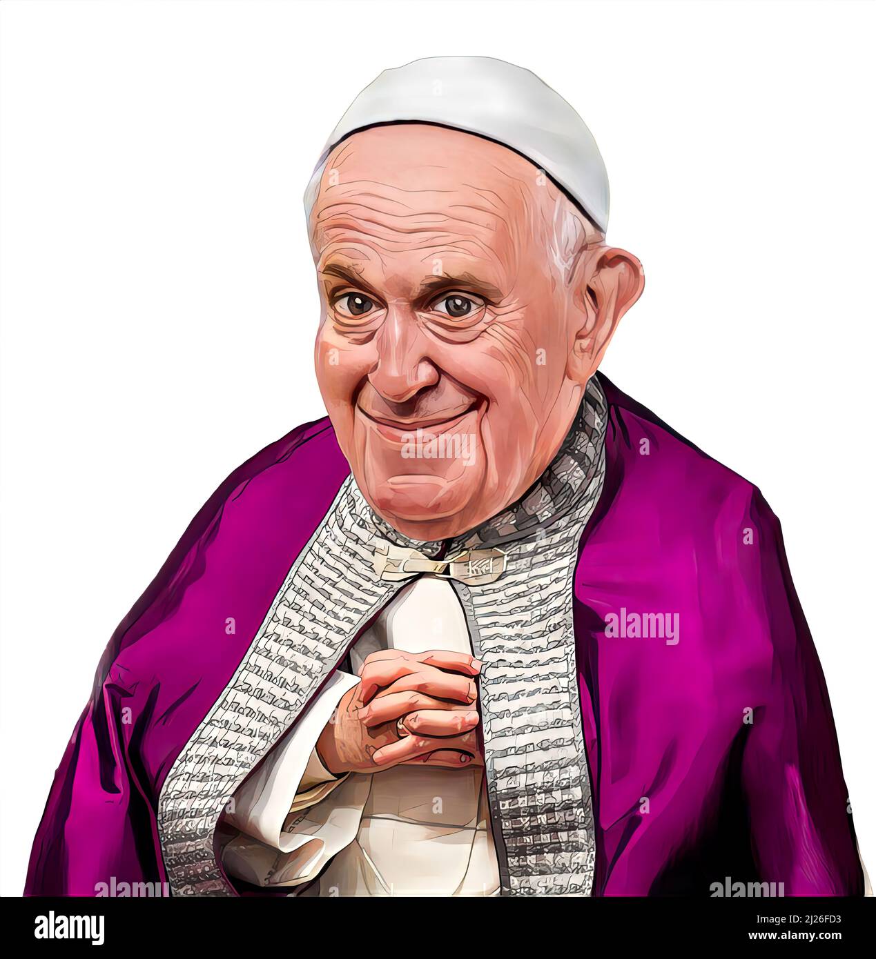 Pope Francis Cartoon