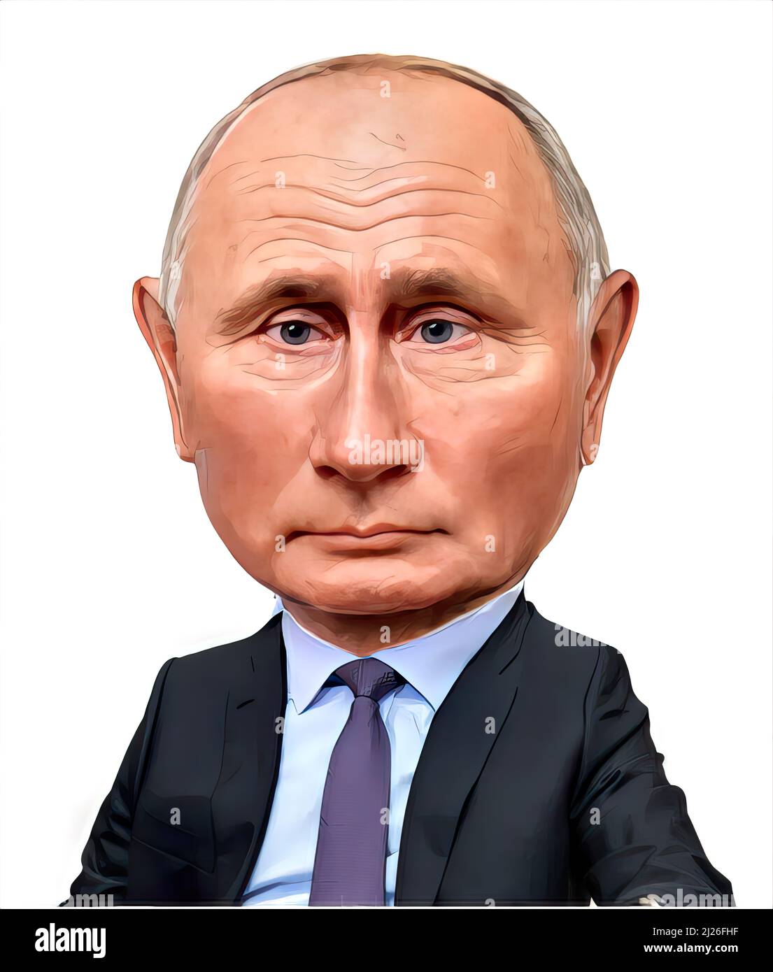 Vladimir putin portrait hi-res stock photography and images - Alamy