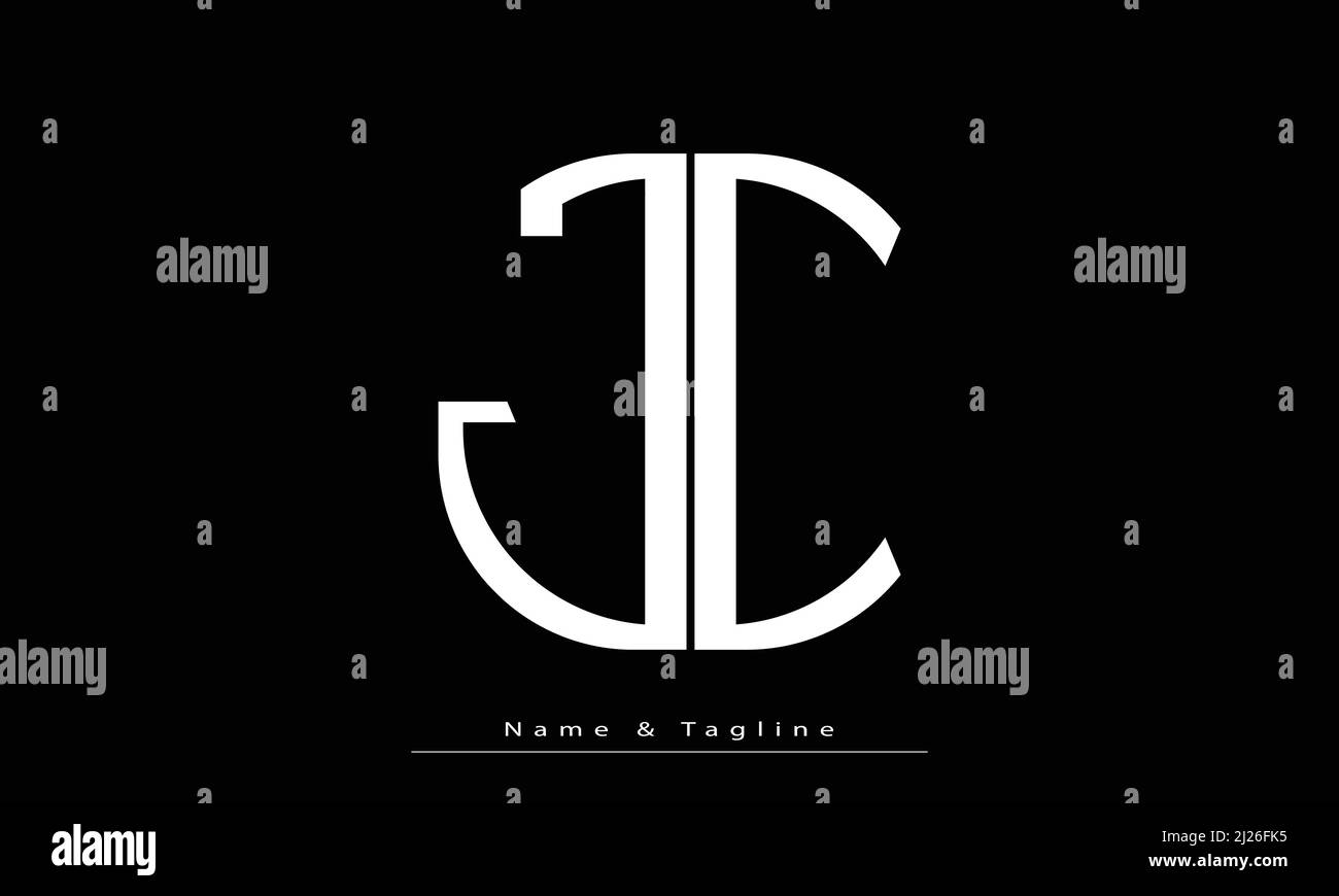 Alphabet letters Initials Monogram logo JC , CJ Stock Vector Image ...