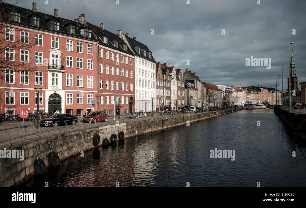 Pictures of daily life in the capital city of Denmark, Copenhagen Stock ...