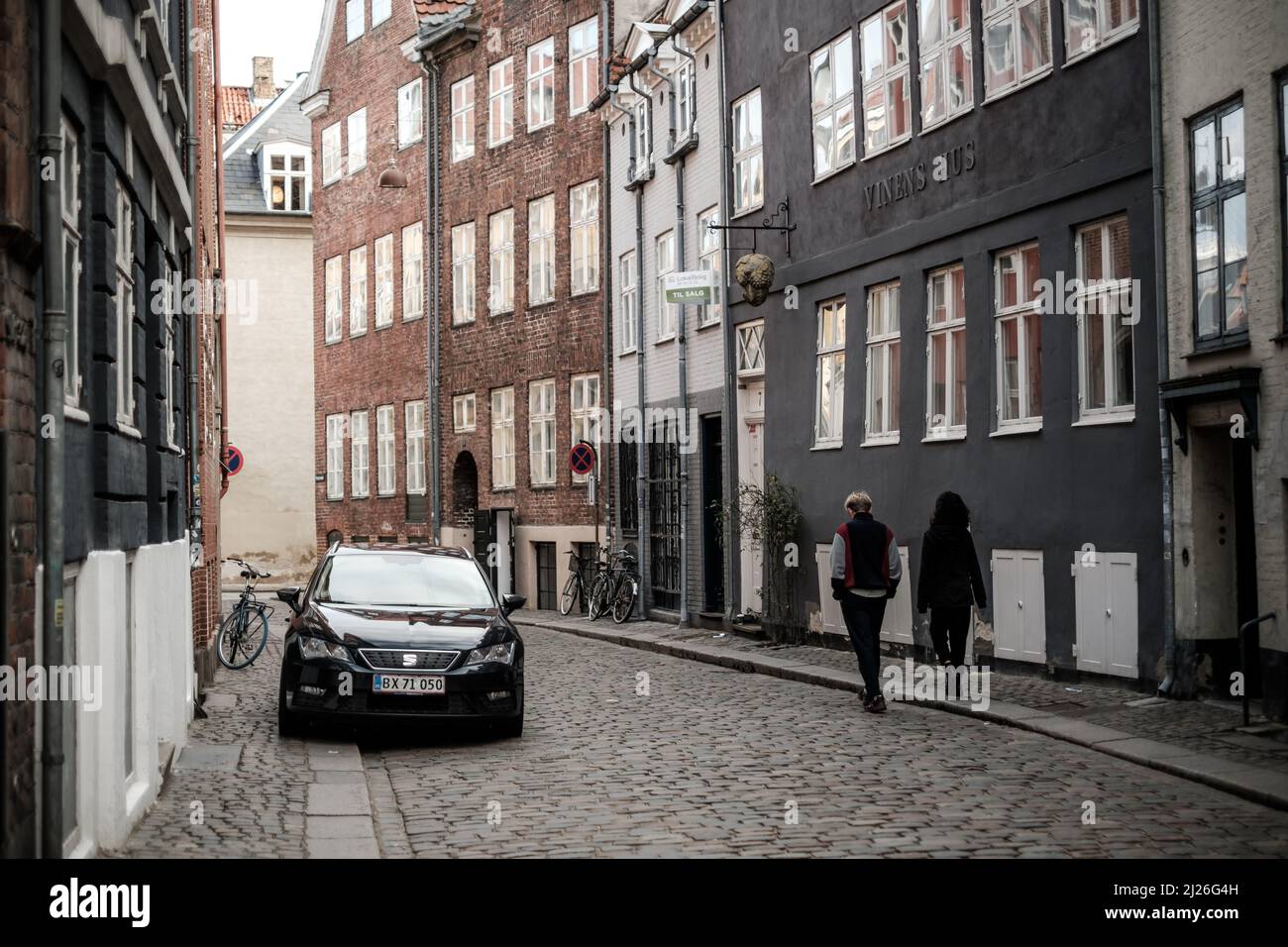 Pictures of daily life in the capital city of Denmark, Copenhagen Stock ...