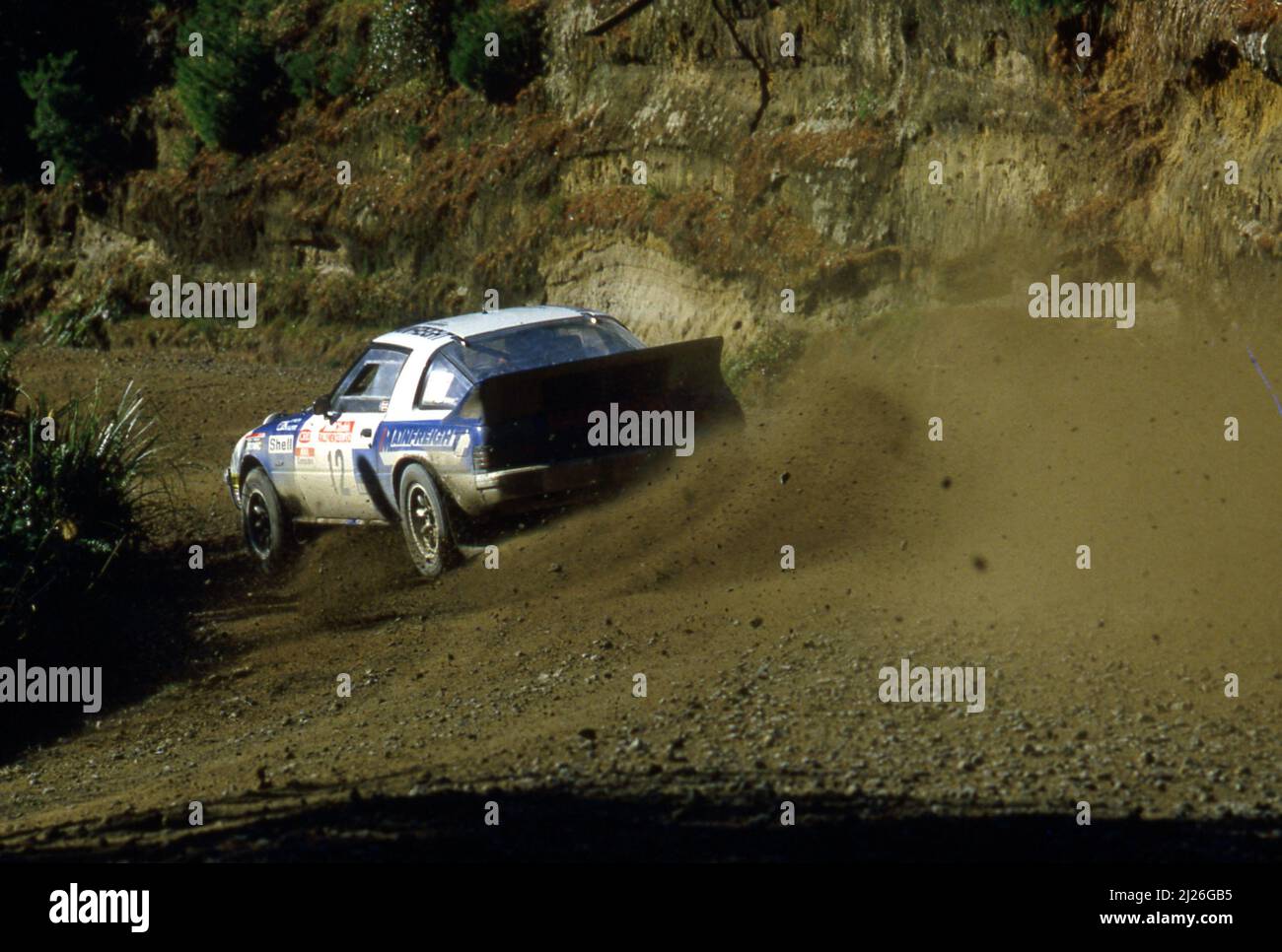 Neil Allport (NZ) Rodger Freeth (NZ) Mazda RX7 GrB Stock Photo - Alamy