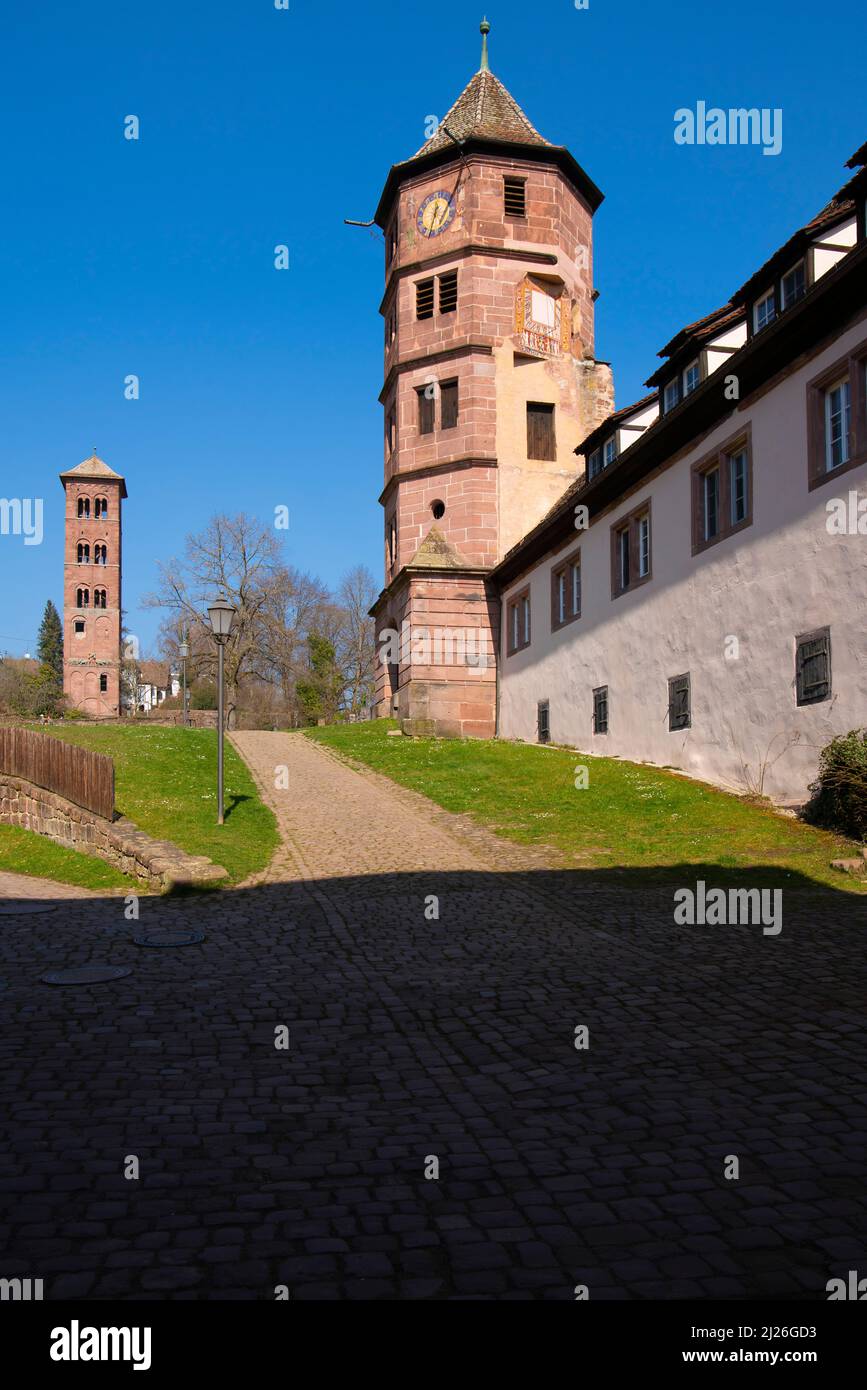 Hirsau Abbey (Hirschau Abbey) in Calw, Germany. The monastery's history ...