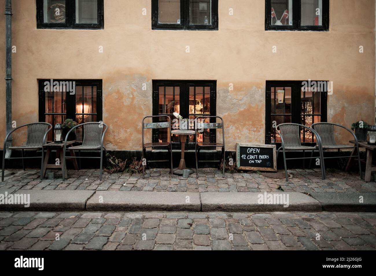Pictures of daily life in the capital city of Denmark, Copenhagen Stock ...