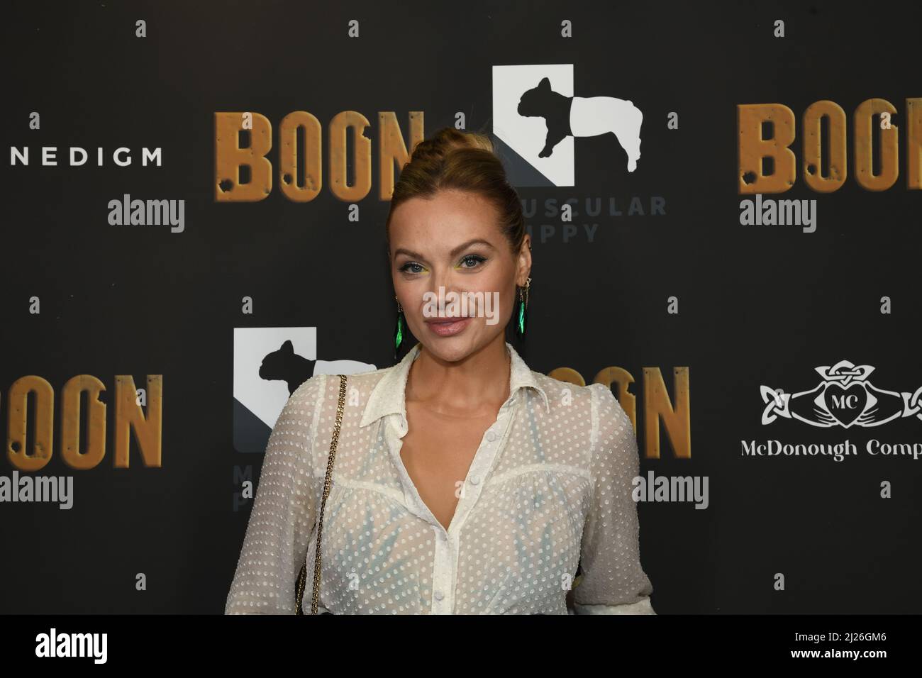 Los Angeles, USA. 29th Mar, 2022. Christina Ochoa arrives at the Boon ...