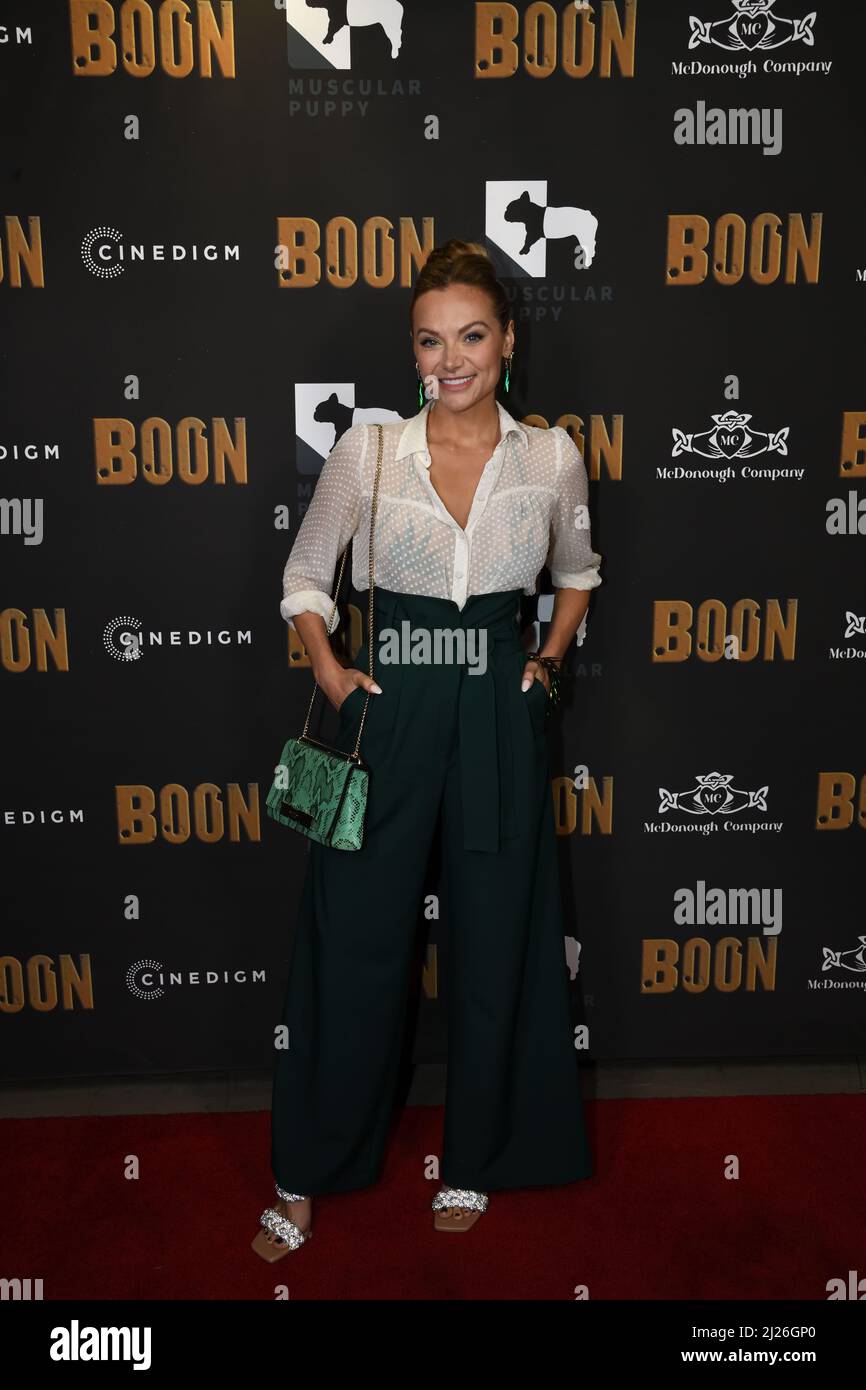 Christina Ochoa arrives at the Boon Premiere at the Chinese Theater in ...