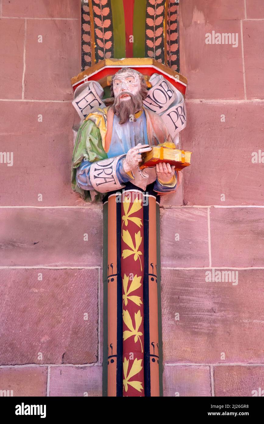 Inside Lady chapel. Monastery Ruins Hirsau, Calw, Germany. The ...