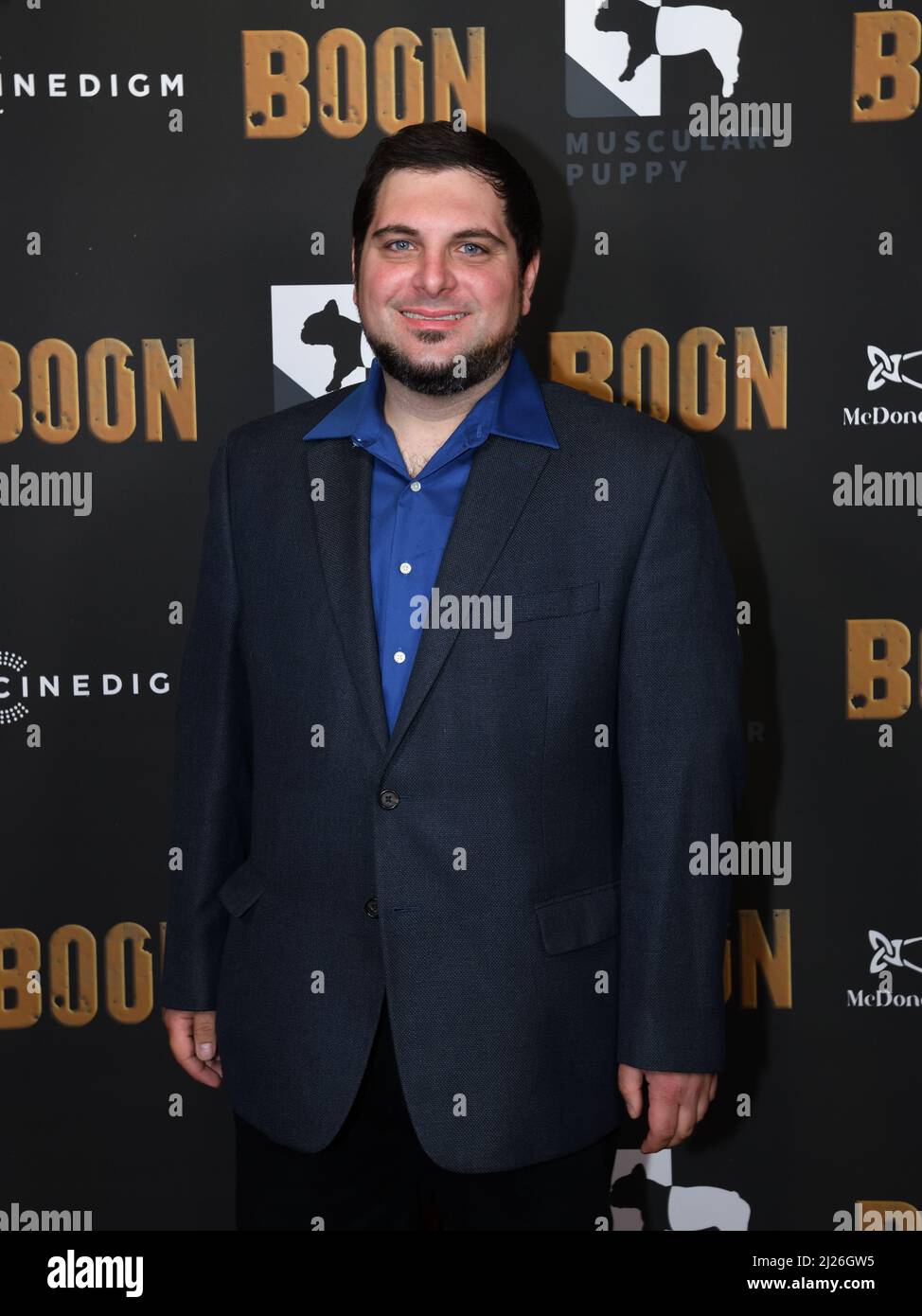 Tim Realbuto arrives at the Boon Premiere at the Chinese Theater in Los ...