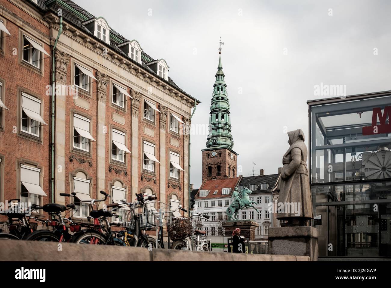 Pictures of daily life in the capital city of Denmark, Copenhagen Stock ...