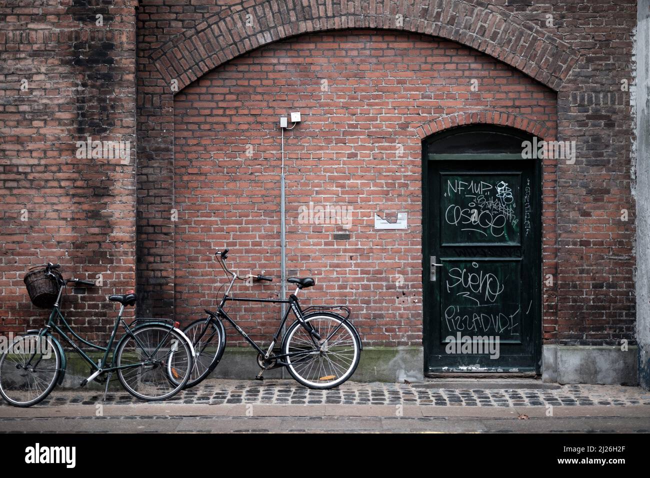 Pictures of daily life in the capital city of Denmark, Copenhagen Stock ...