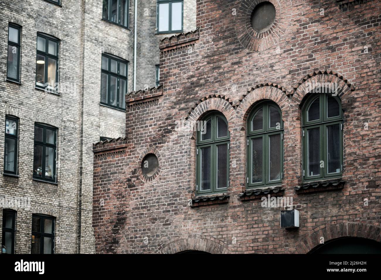 Pictures of daily life in the capital city of Denmark, Copenhagen Stock ...