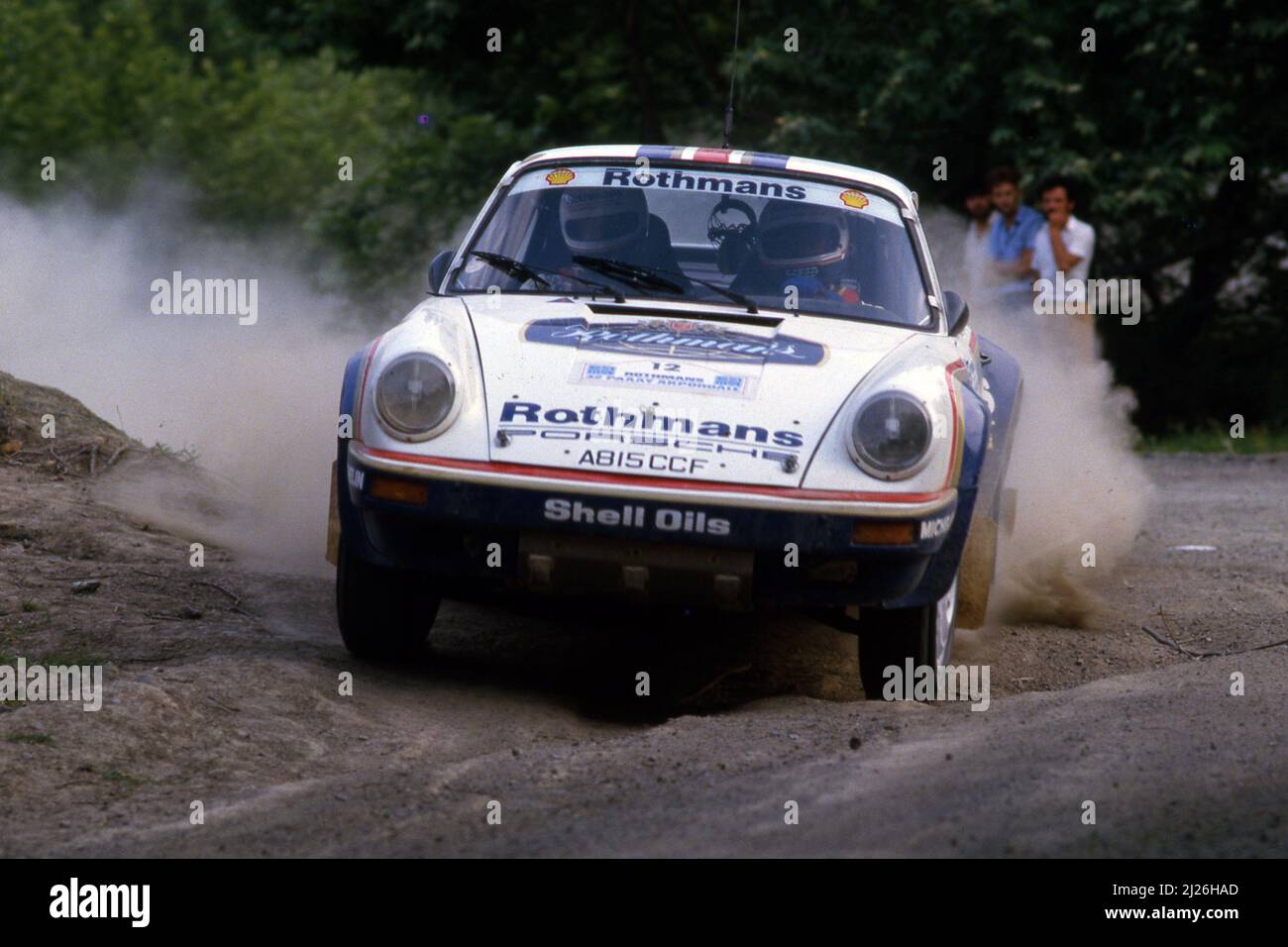 Saeed Al Hajri (QAT) John Spiller (GBR) Porsche 911 SC RS GrB Rothmans ...