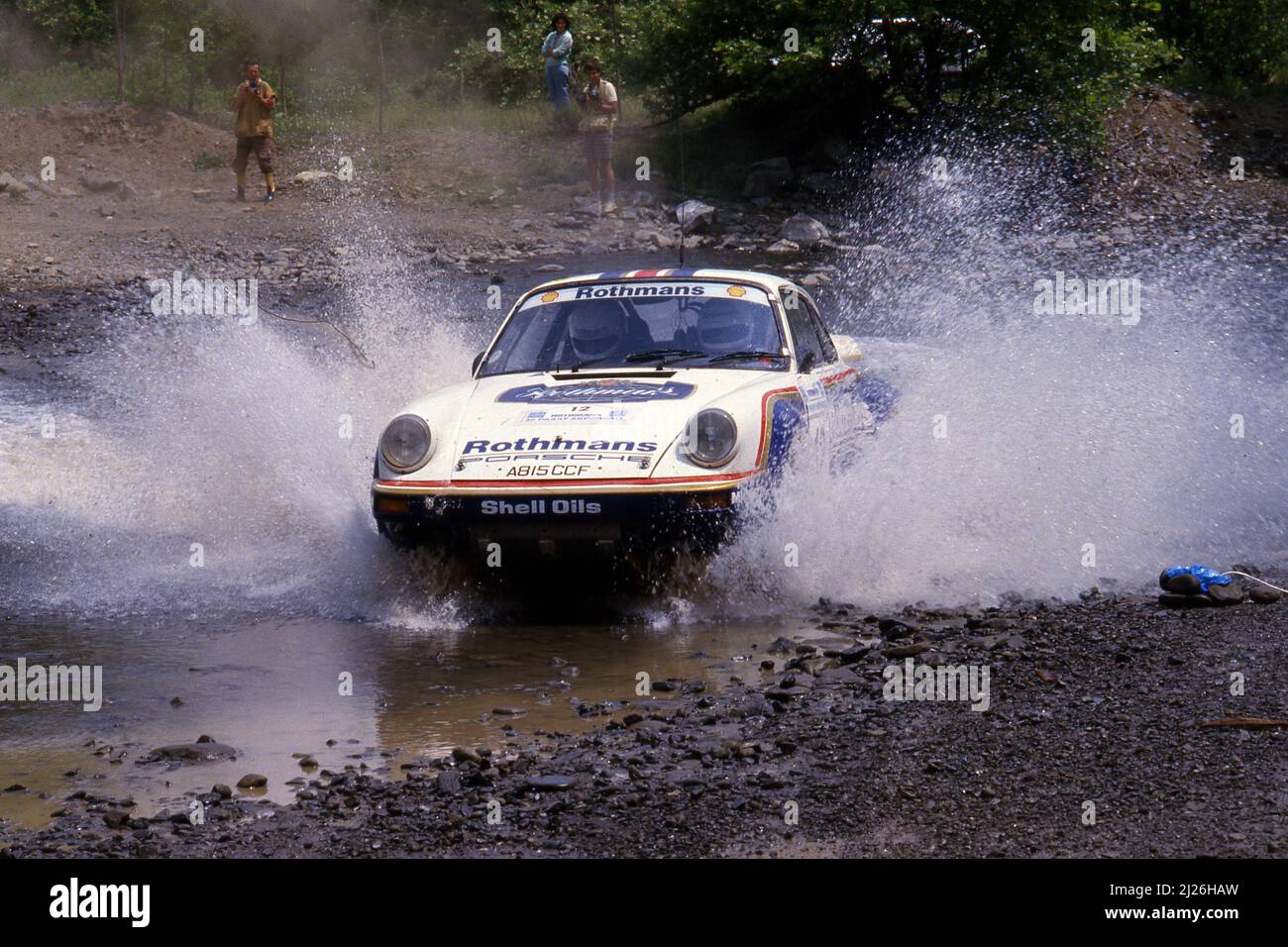 Saeed Al Hajri (QAT) John Spiller (GBR) Porsche 911 SC RS GrB Rothmans ...