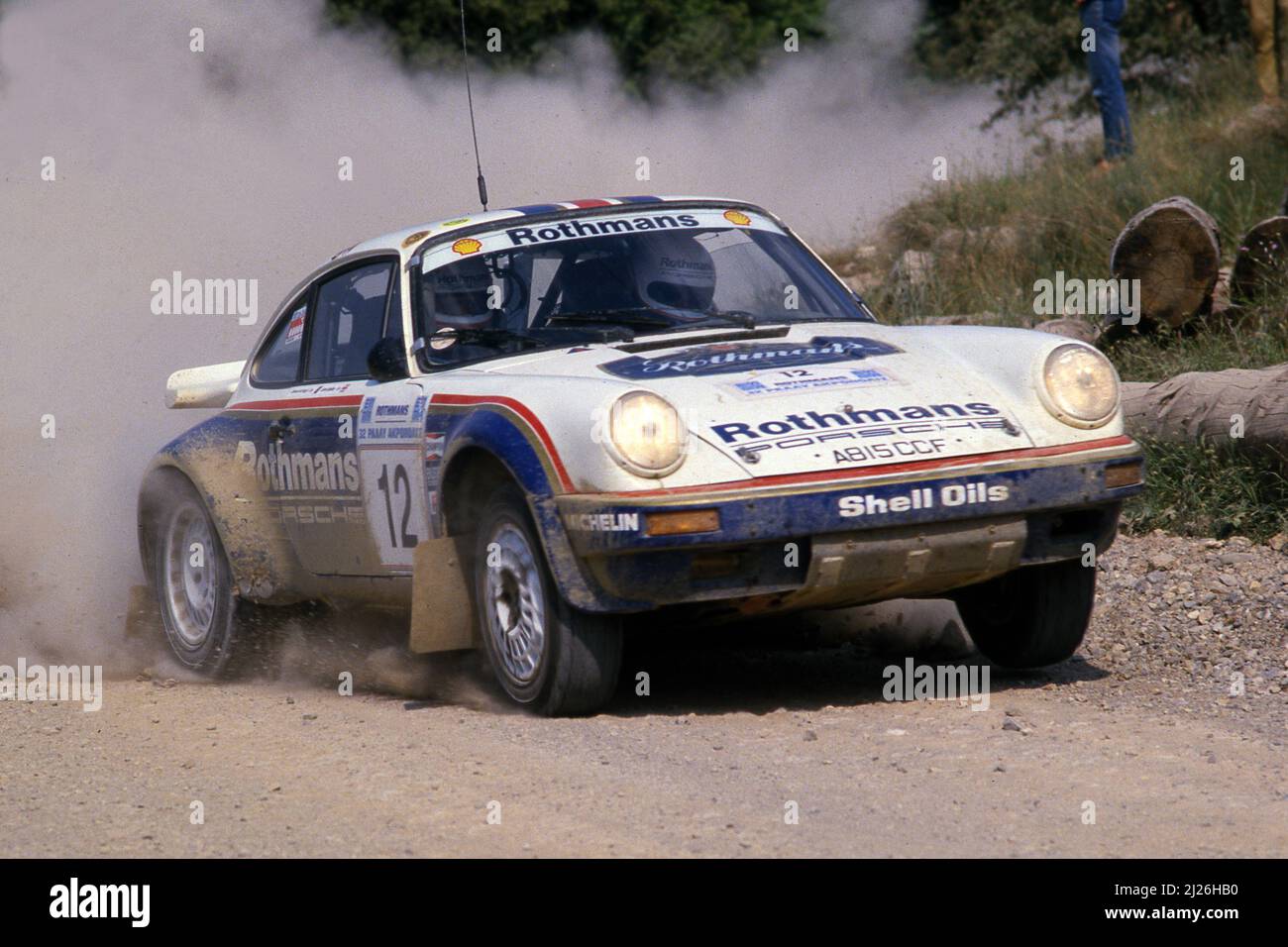 Saeed Al Hajri (QAT) John Spiller (GBR) Porsche 911 SC RS GrB Rothmans ...