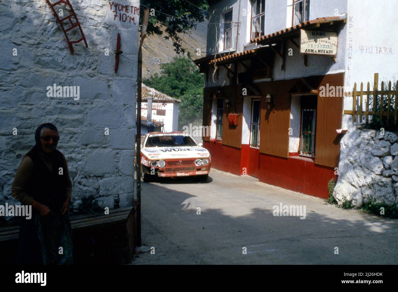 Mauro Pregliasco (ITA) Daniele Cianci (ITA) Lancia Rally 037 GrB Tre ...