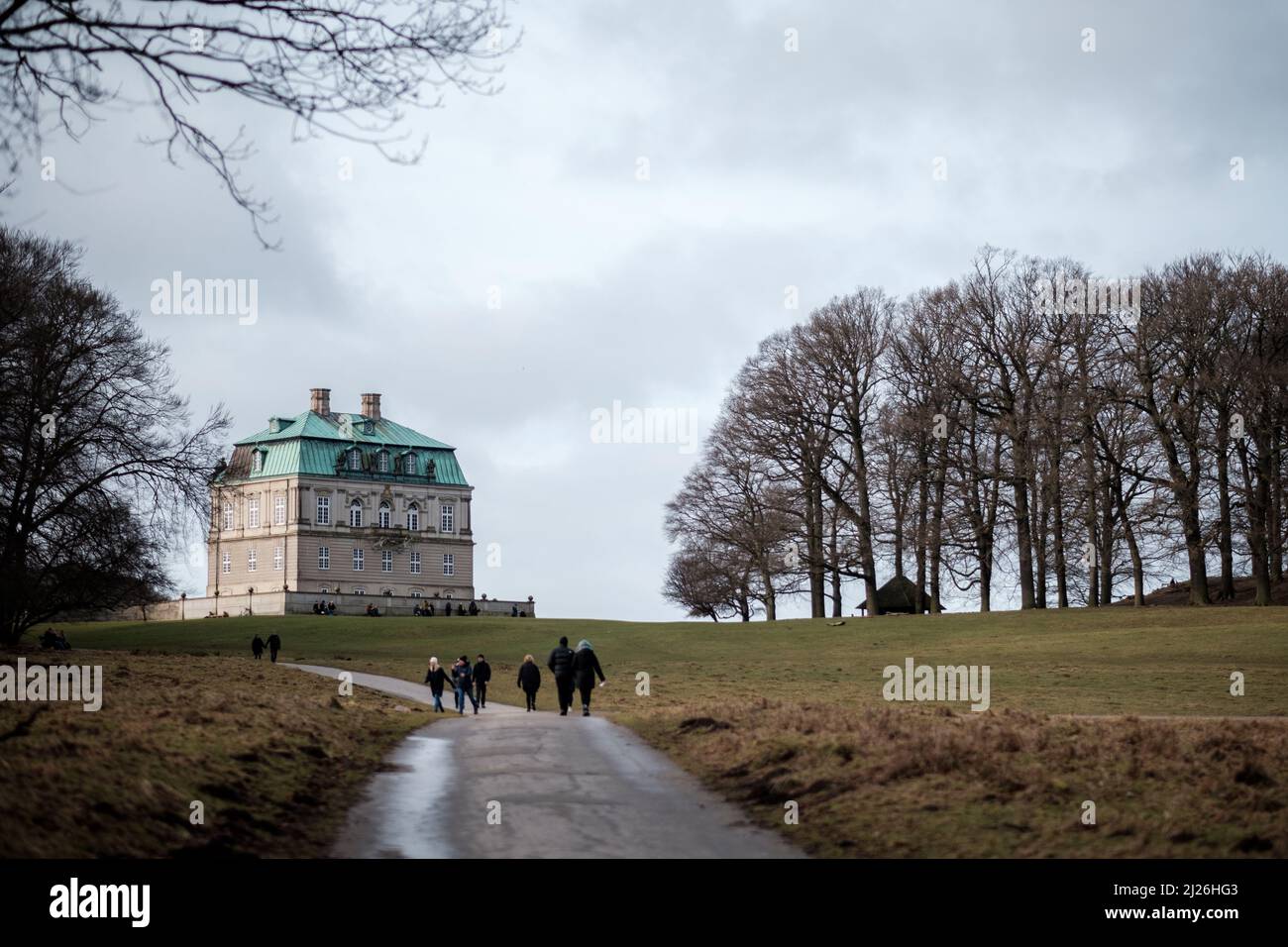 The striking Hermitage Hunting Lodge, located within The Deer Park at ...