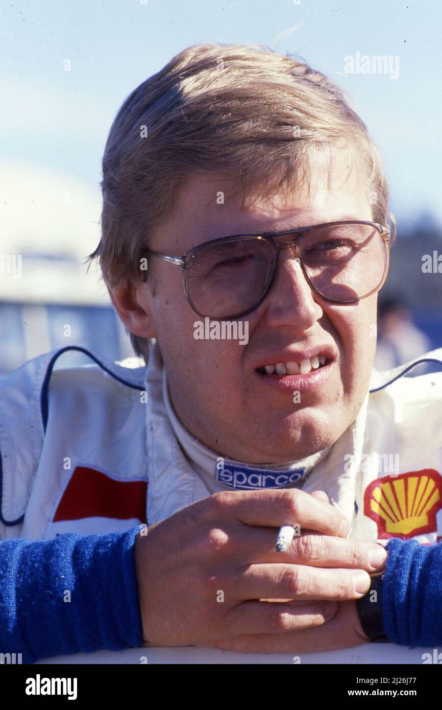 Timo Salonen (FIN) Peugeot Sport Stock Photo - Alamy