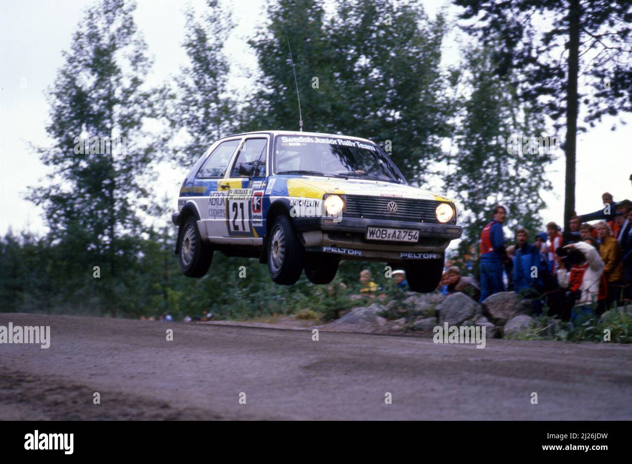 Lars Erik Torph (SWE) Jan Svanstrom (SWE) Volkswagen Golf GTI GrA ...