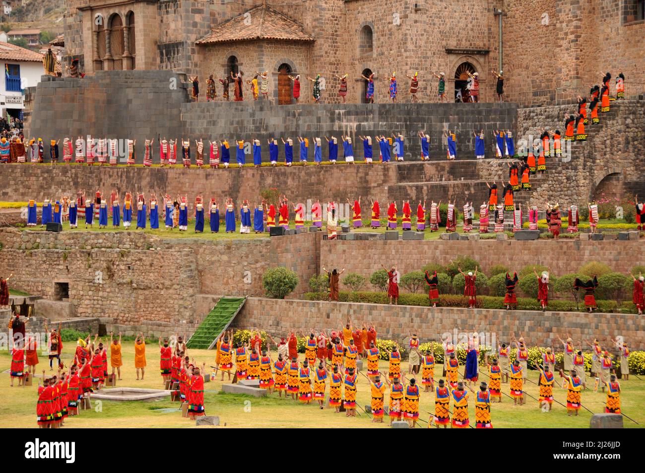 Inca sun ceremony peru hi-res stock photography and images - Alamy
