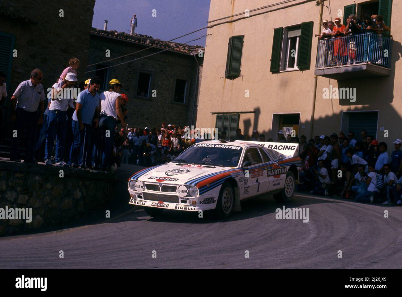 Henri Toivonen (FIN) Juha Piironen (FIN) Lancia Rally 037 GrB Martini ...