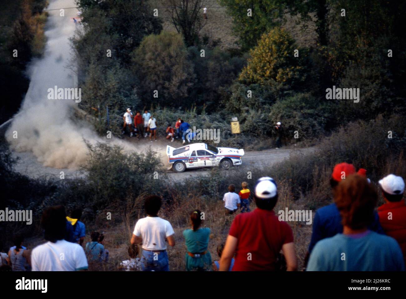 Henri Toivonen (FIN) Juha Piironen (FIN) Lancia Rally 037 GrB Lancia ...