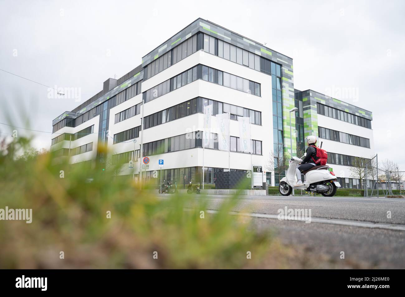 Mainz, Germany. 30th Mar, 2022. The headquarters of Biontech. In 2021 ...