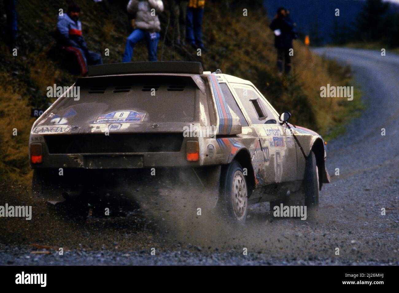 Henri Toivonen (FIN) Neil Wilson (GBR) Lancia Delta S4 GrB Martini ...