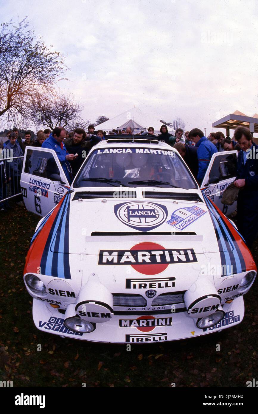 Henri Toivonen (FIN) Neil Wilson (GBR) Lancia Delta S4 GrB Martini ...