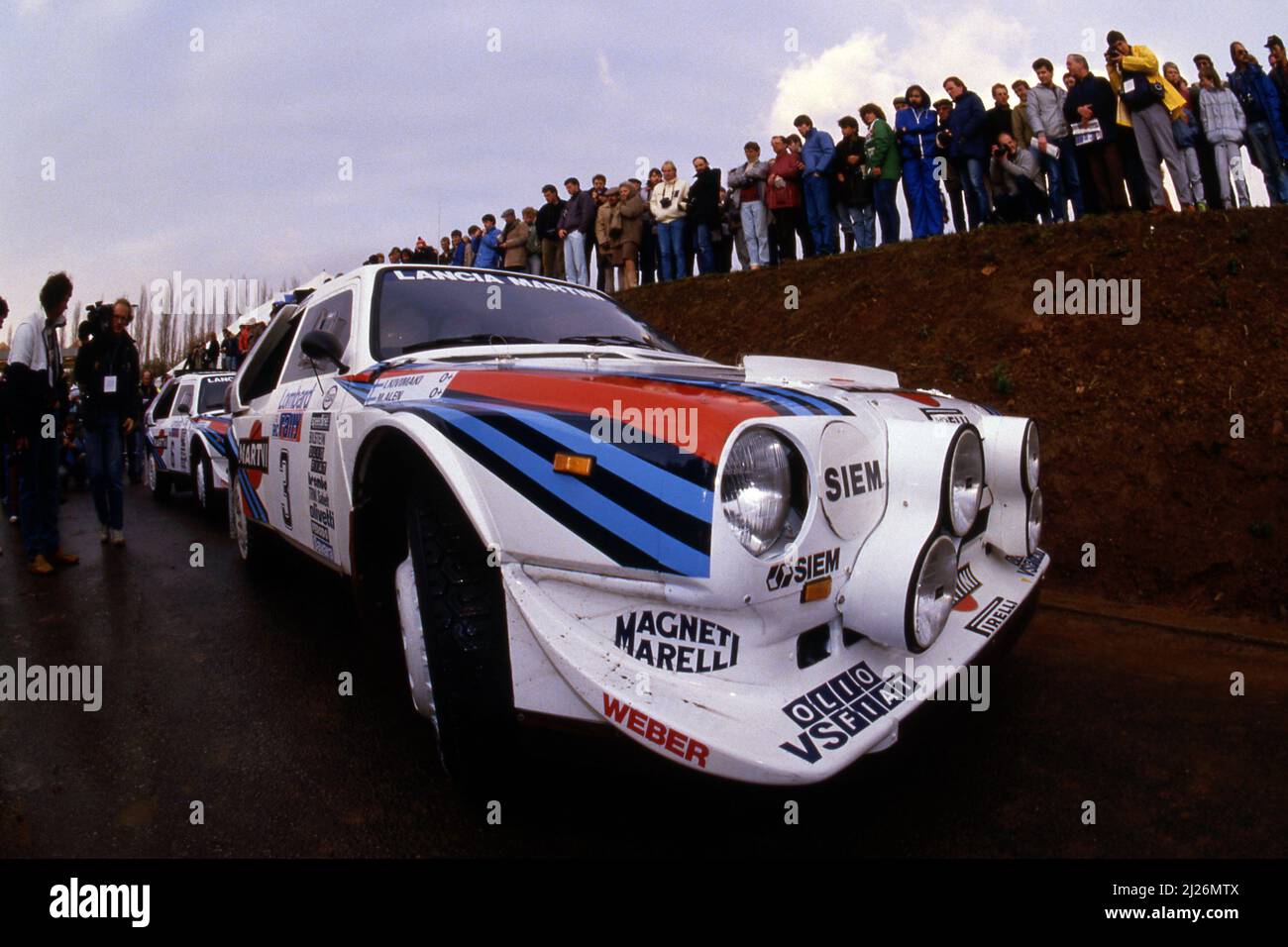 Lancia Delta S4 GrB Martini Racing Stock Photo - Alamy