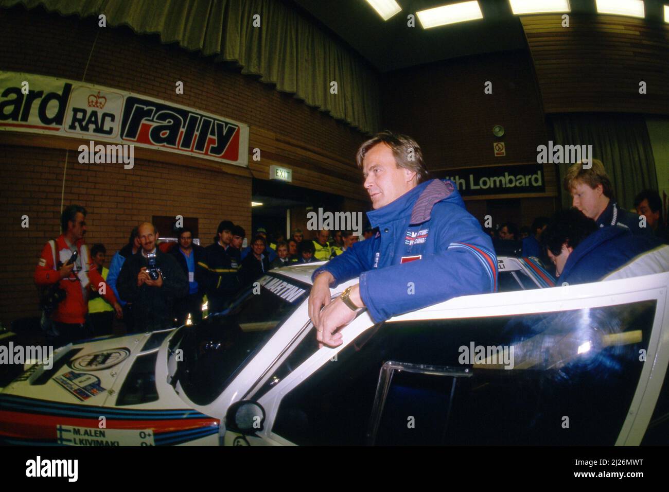 Markku Alen (FIN) Lancia Martini Stock Photo - Alamy