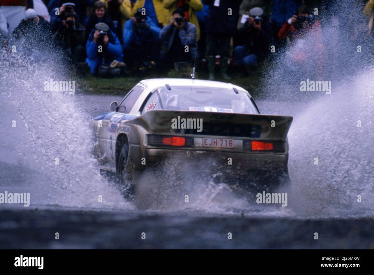 Ingvar Carlsson (SWE) Benny Melander (SWE) Mazda RX7 GrB Mazda Rally ...