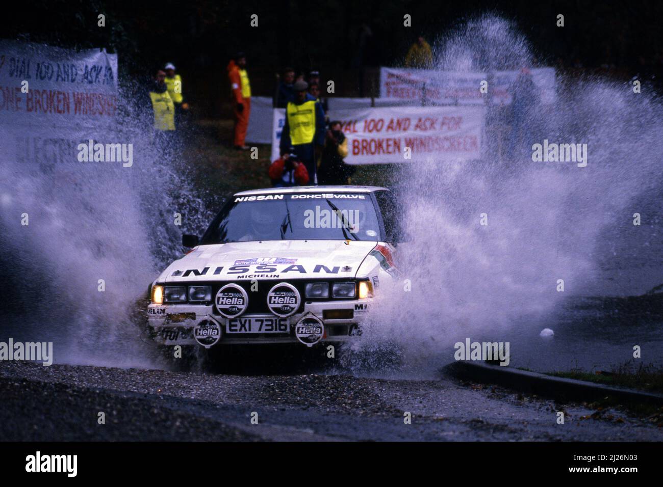 Terry Kaby (GBR) Kevin Gormley (GBR) Nissan 240RS GrB Team Nissan ...