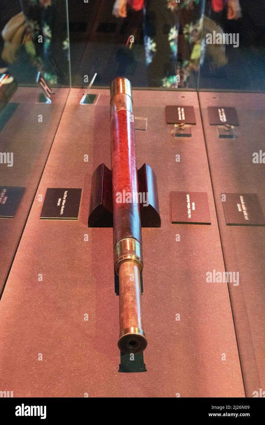 Titanic artifacts - the original telescope of First Officer William ...