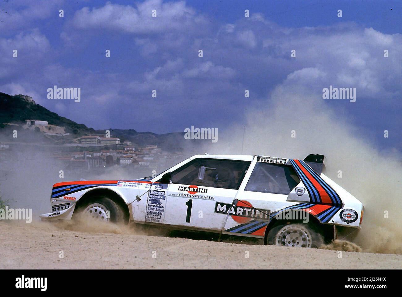 Henri Toivonen (FIN) Sergio Cresto (USA) Lancia Delta S4 GrB Team ...