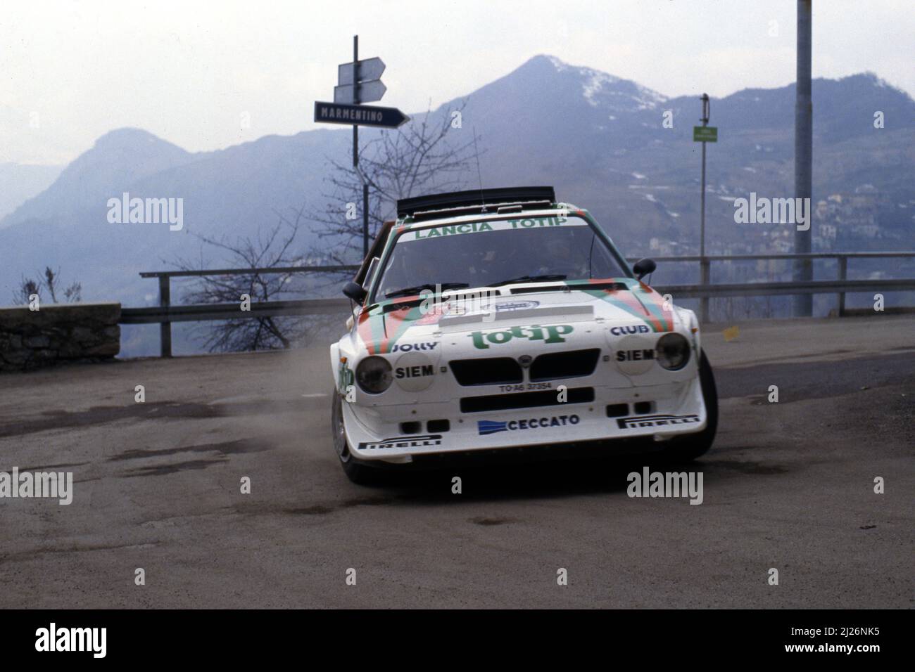 Dario Cerrato (ITA) Giuseppe Geppi Cerri (ITA) Lancia Delta S4 GrB ...